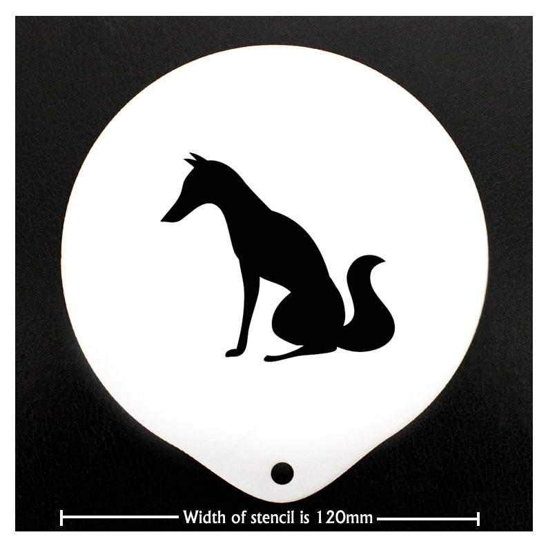 Fox Coffee/Cocktail Stencil – Personalised Stencils