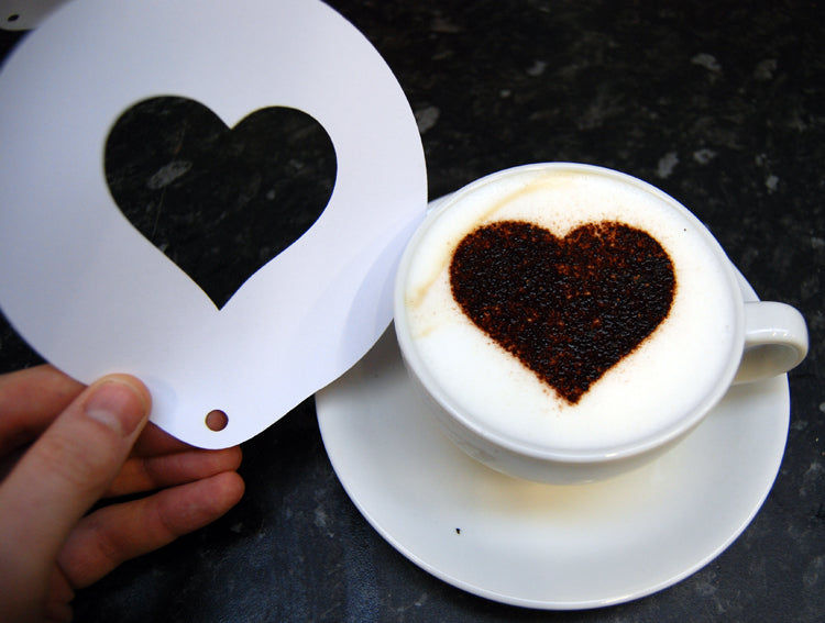 Coffee Stencils – Personalised Stencils