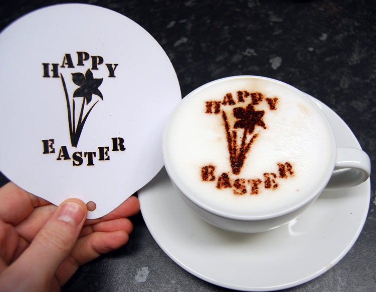 Coffee Stencils – Personalised Stencils